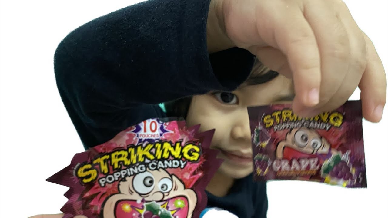 ASMR popping CANDY - YouTube