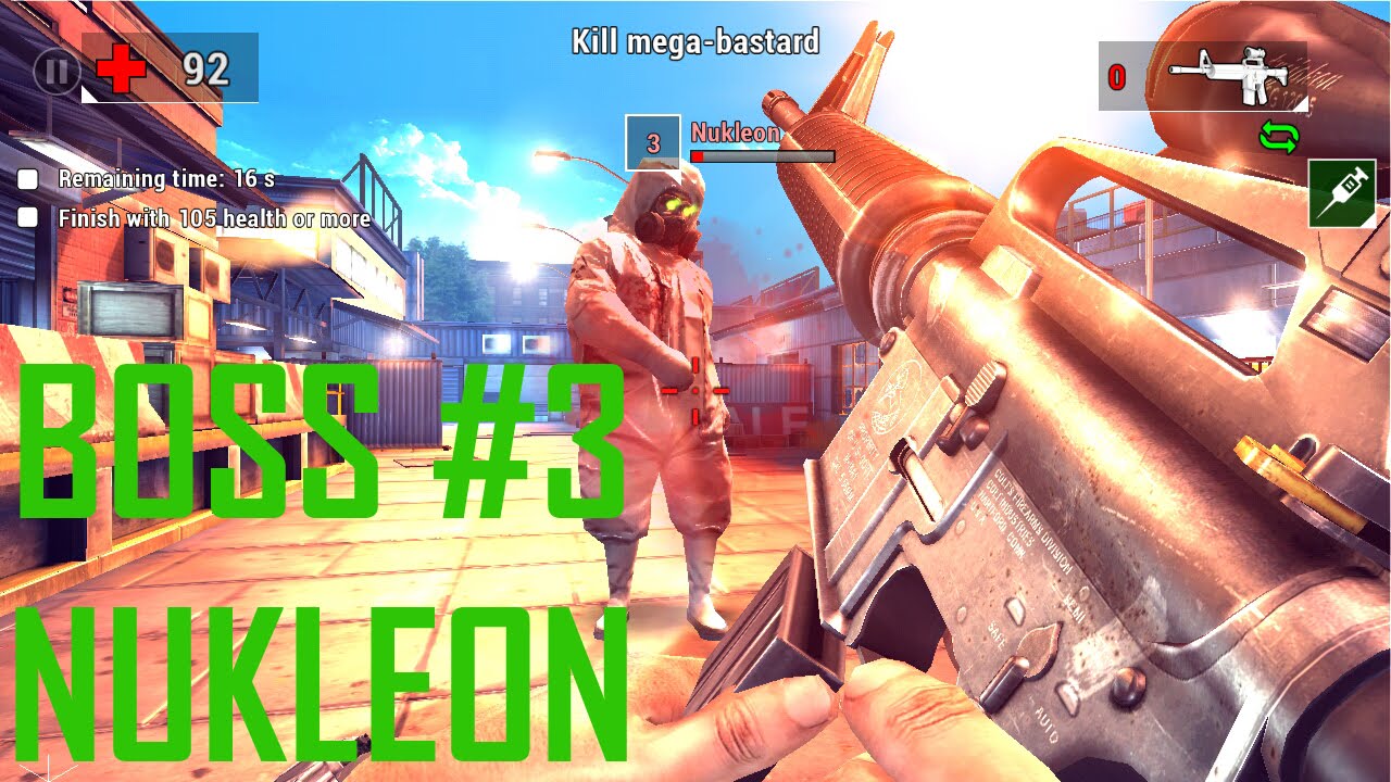 Unkilled Android Gameplay : BOSS #3 NUKLEON - YouTube