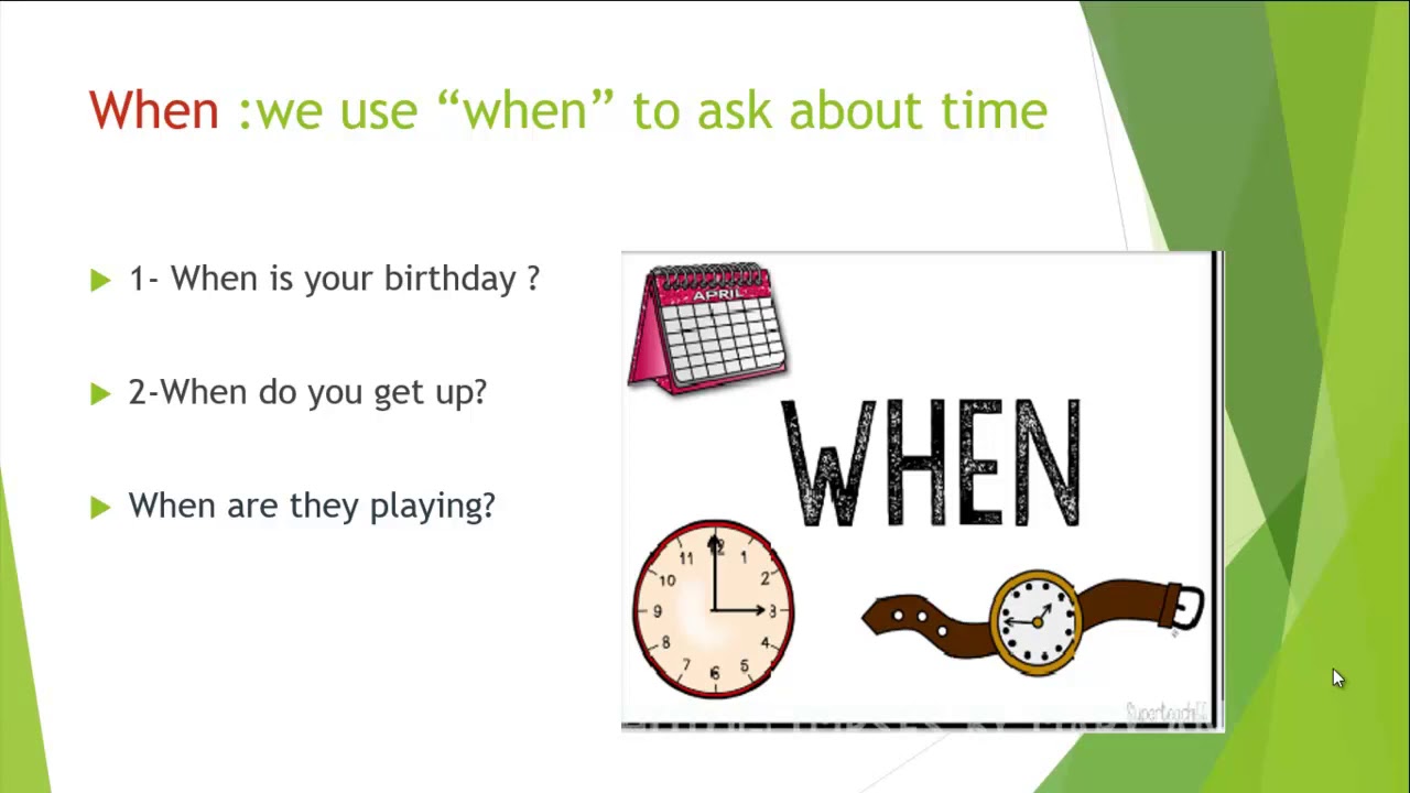 English Form 2 Grammar Wh question words - YouTube