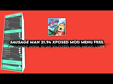 SAUSAGE MAN 21.94 XPOSED MOD MENU FREE - YouTube