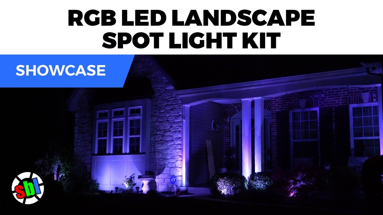 RGB Landscape Lights that Install in Minutes! - YouTube