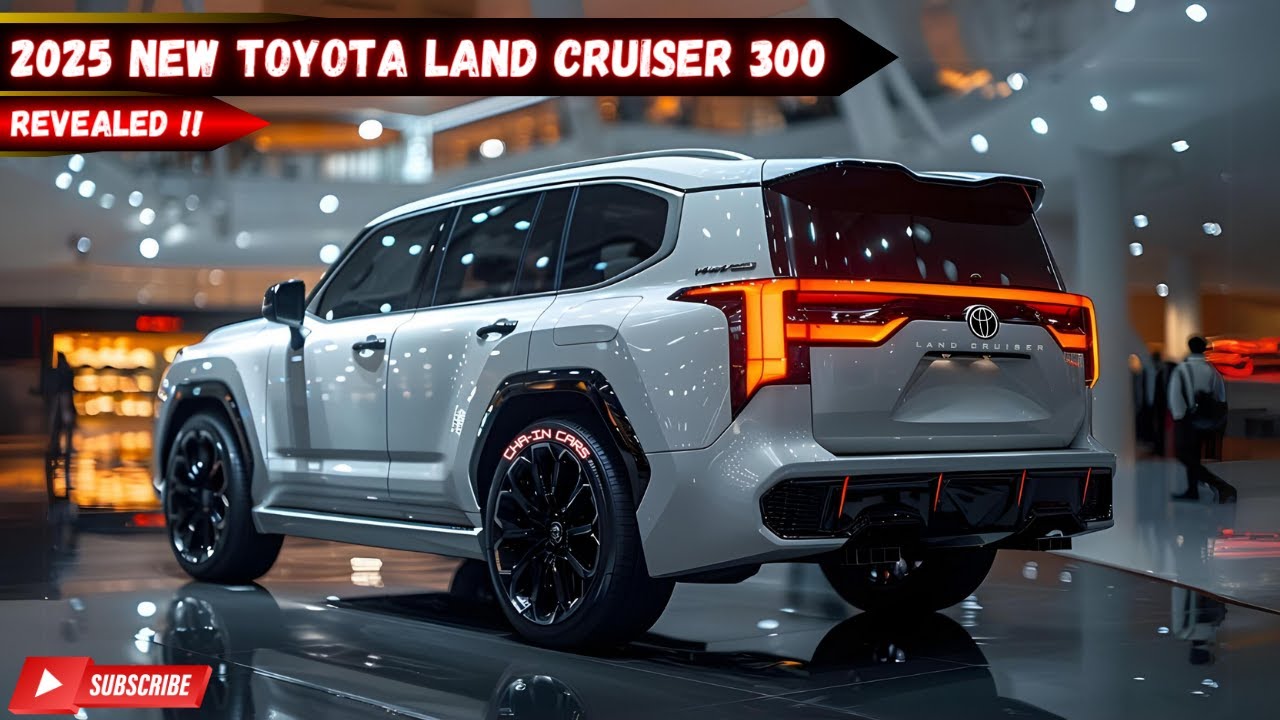 2025 Toyota Land Cruiser 300: The Facelift is HERE! (Full Reveal ...