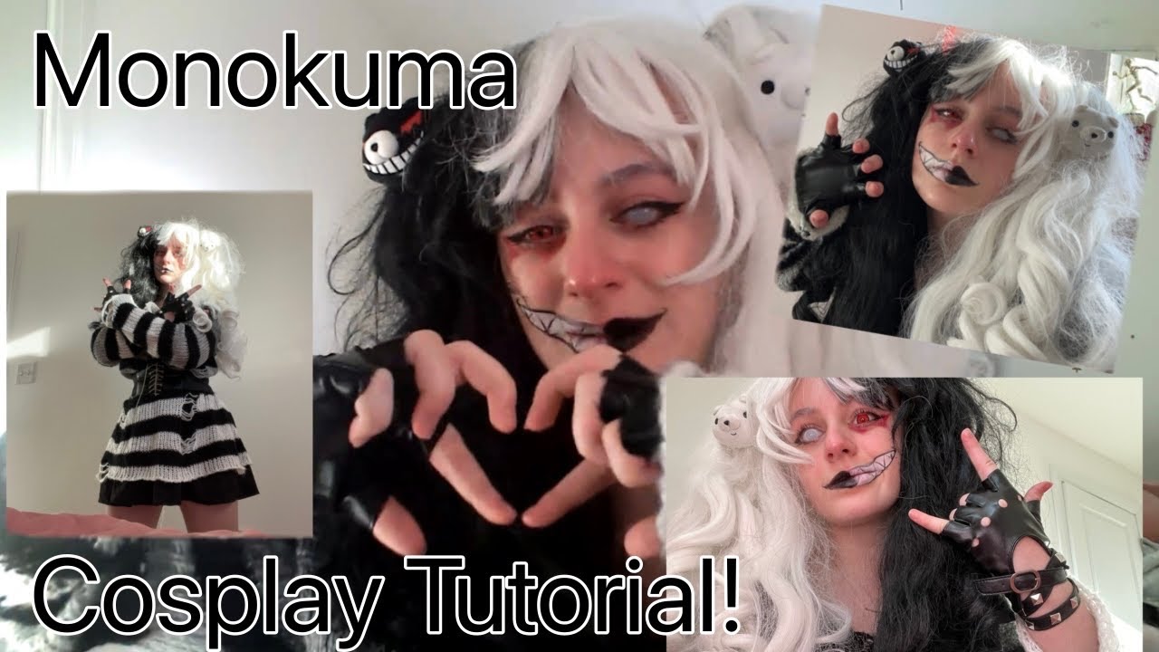 ~Monokuma Cosplay Tutorial- Danganronpa~ - YouTube