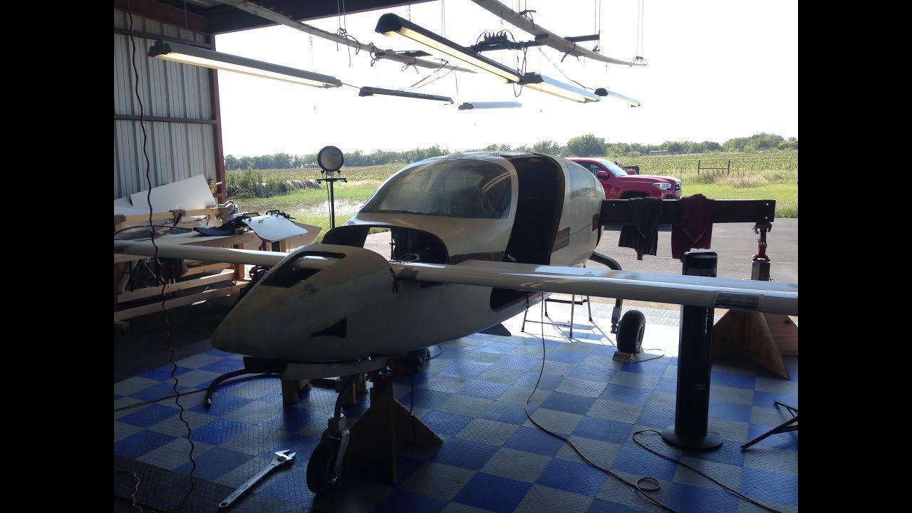 Velocity kitplane build part 8 - YouTube