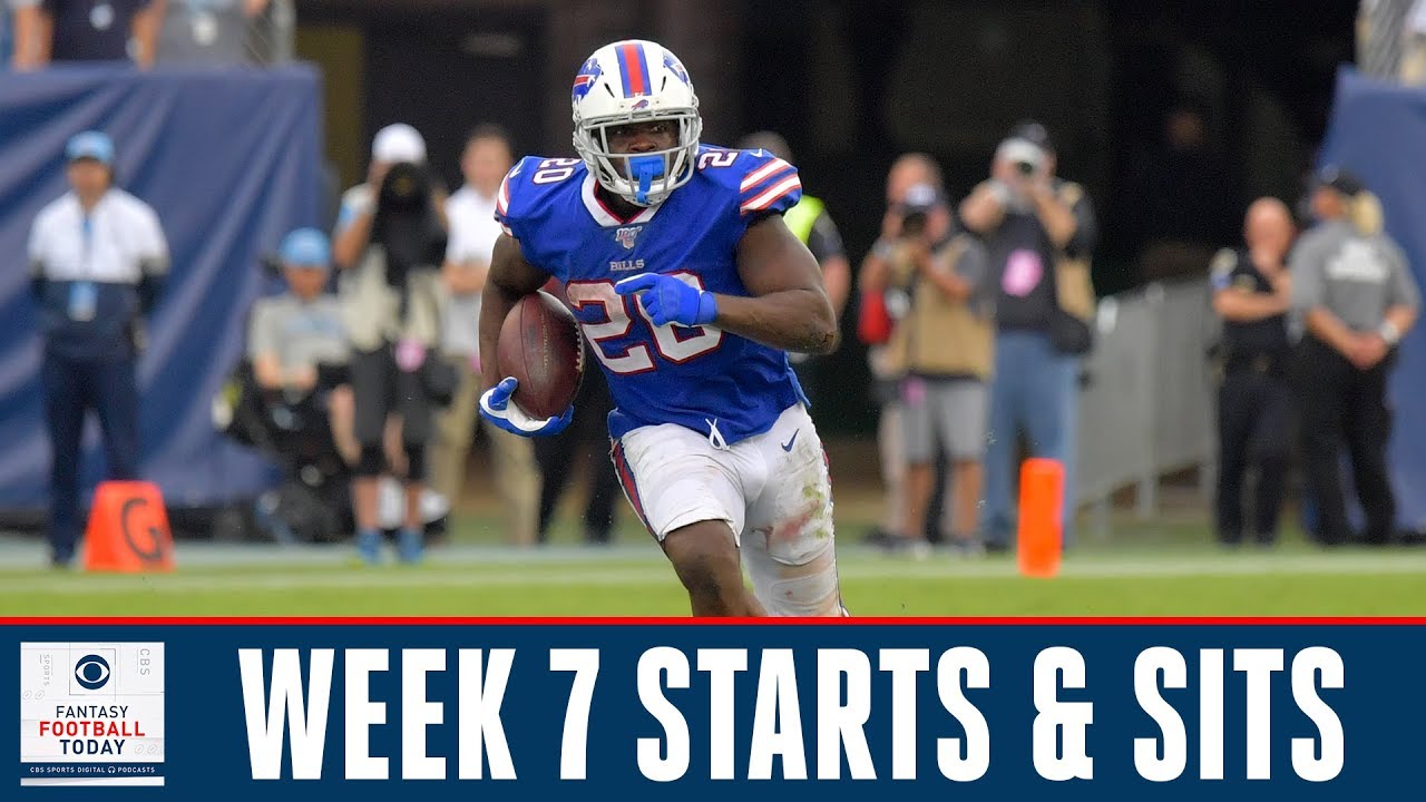 Week 7 FANTASY FOOTBALL STARTS and SITS | Full Episode | Fantasy ...
