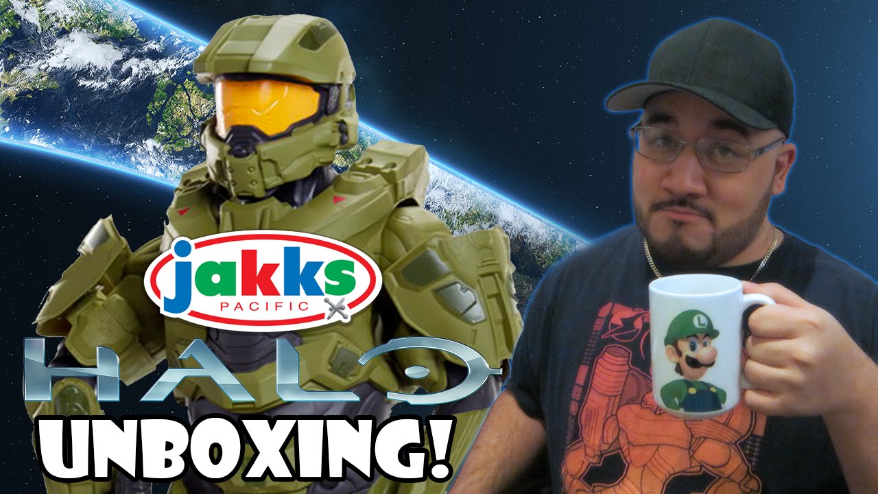 JAKKS Pacific 31'' Master Chief "UNBOXING"! - YouTube