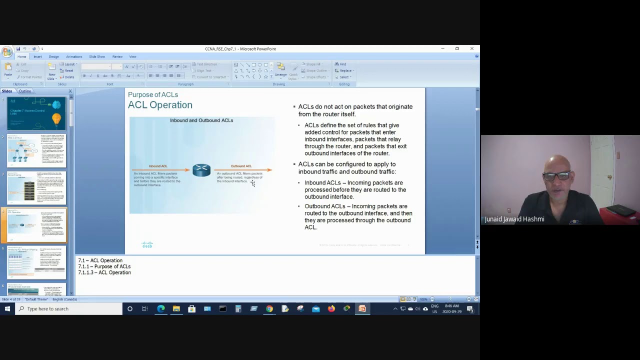 Standard access control list (ACL) Cisco IOS - YouTube