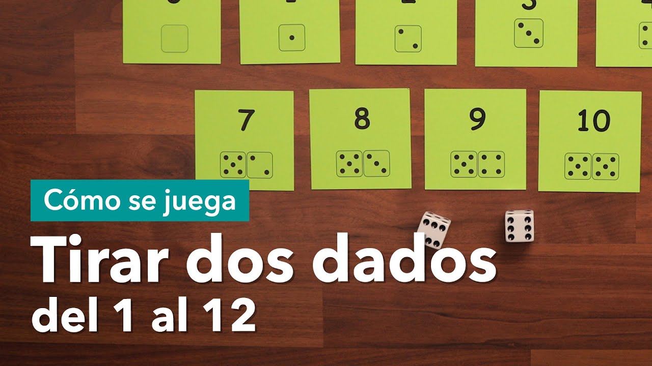 Tirar dos dados del 1 al 12 | ¡Practica la suma y la resta con los ...