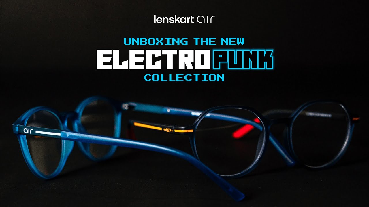 Unboxing Neon Party Glasses | Lenskart Air Electropunk | #Lenskart ...