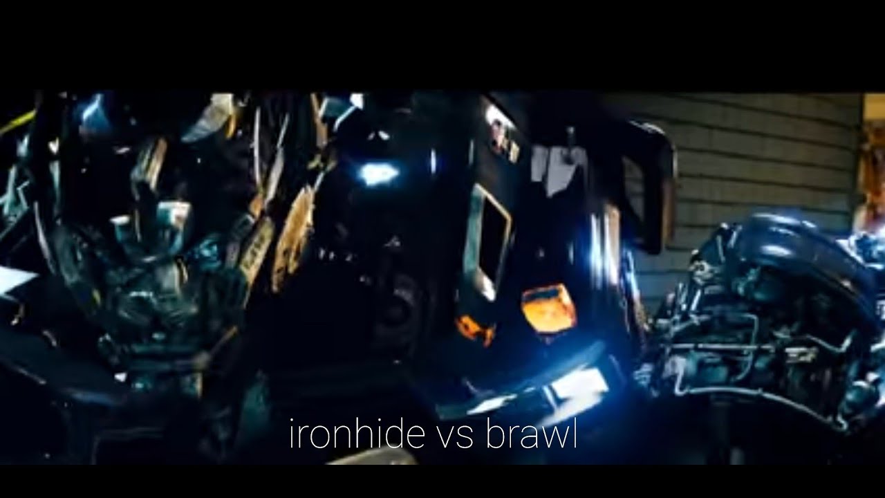 Ironhide vs Brawl edit - YouTube