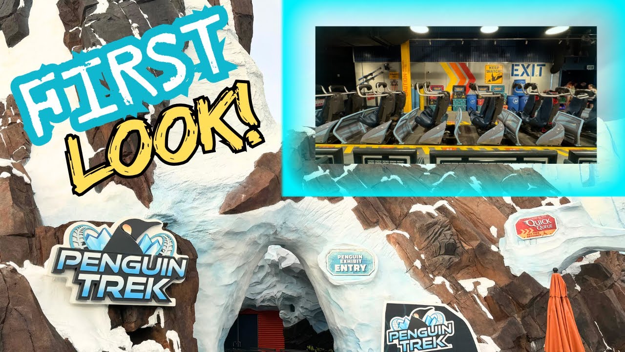 FULL Tour & REACTION of Penguin Trek at SeaWorld Orlando !! | Is It ...