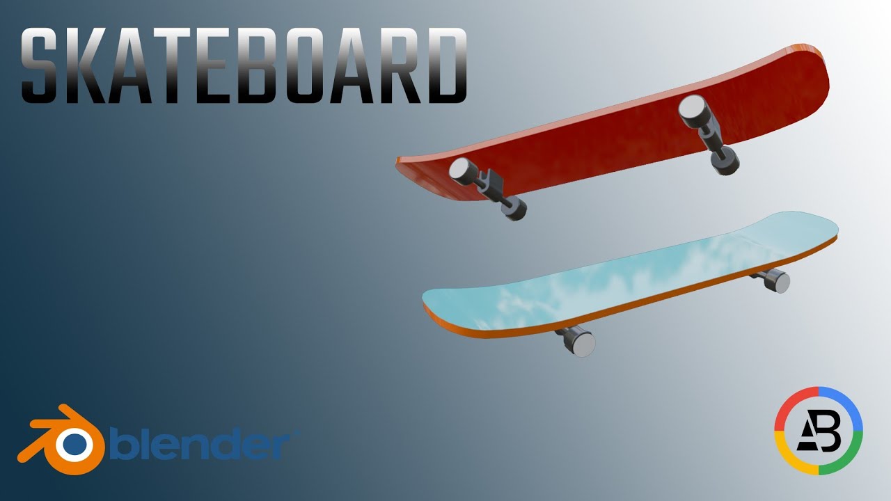 SkateBoard Low Poly Modeling in Blender| A Guide to Building a ...