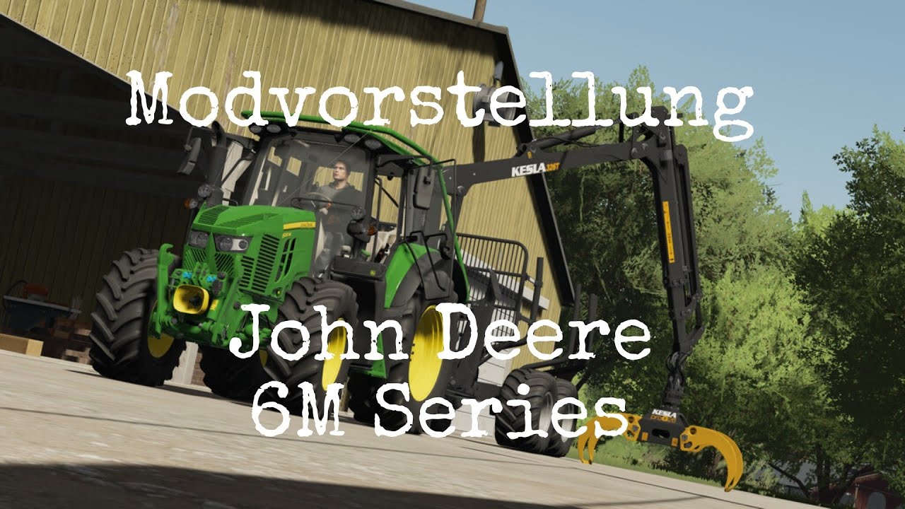 LS22 Mods (Ps4) John Deere 6M Series Modvorstellung (Ps4,Ps5,Xbs,Xb1,PC ...