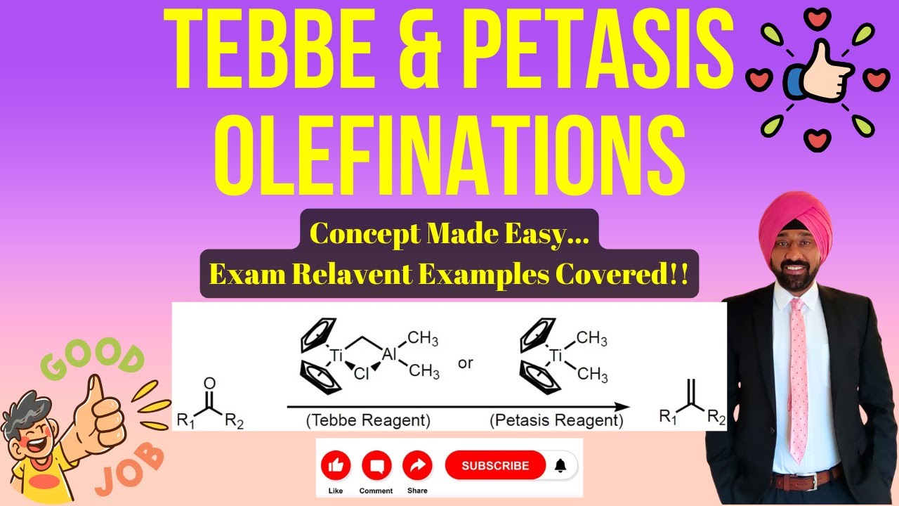 Tebbe & Petasis Olefination Explained! - YouTube