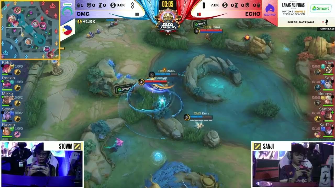 OMEGA VS ECHO | GAME 2 | MPL PH S11 W4D1#OMEGA #ECHO - YouTube