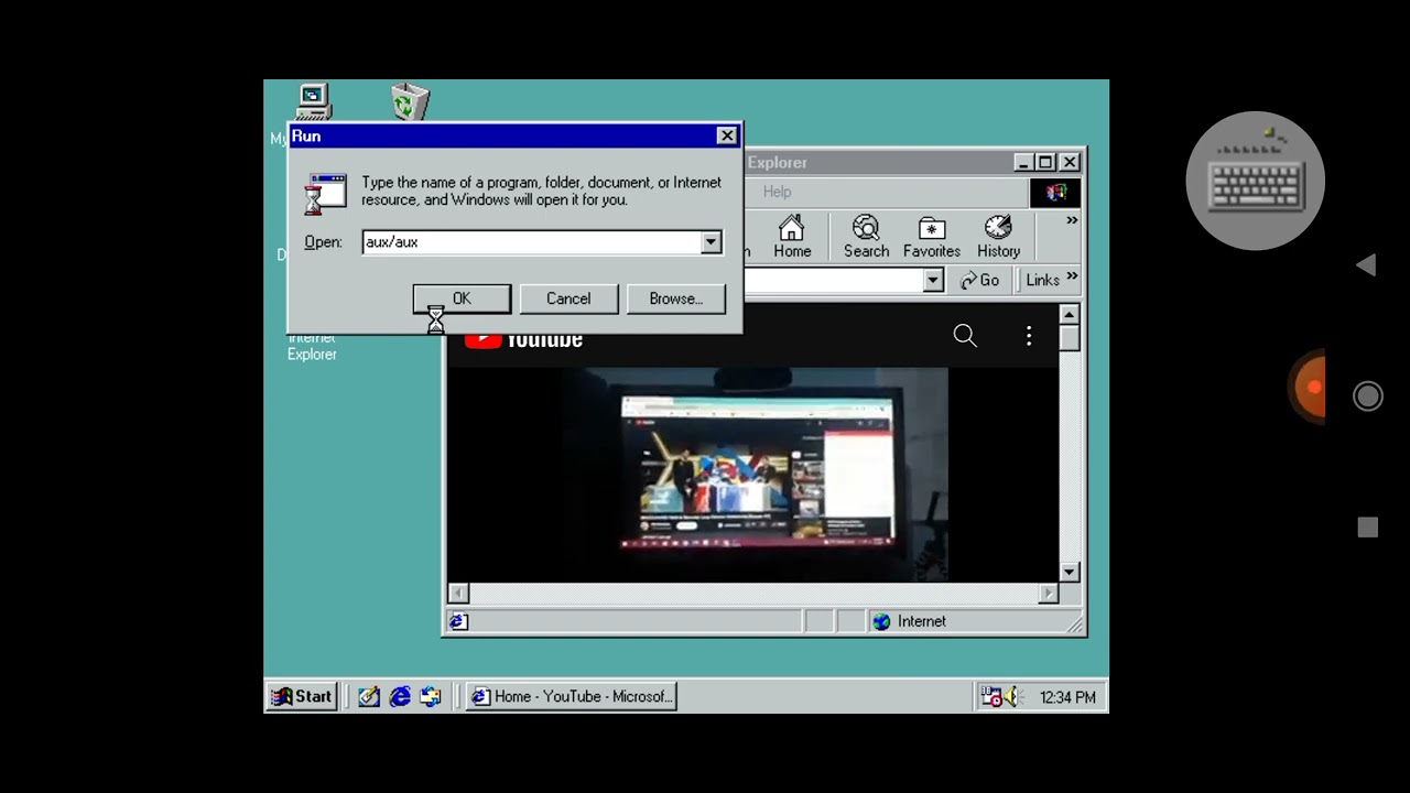 Windows 98 BSOD 1123 - YouTube