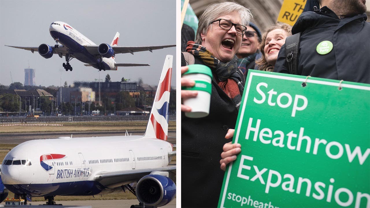 Environmental campaigners win ruling against third runway at Heathrow ...