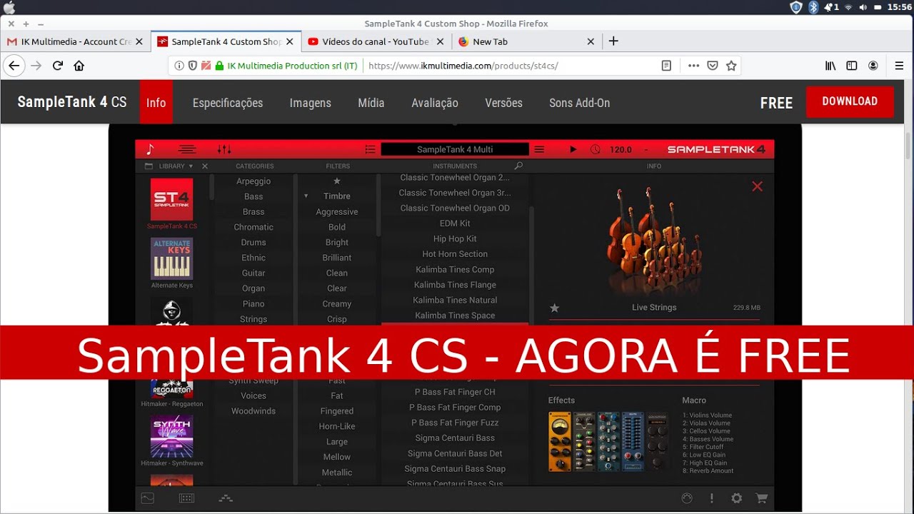 SampleTank 4 Custom Shop - FREE - YouTube