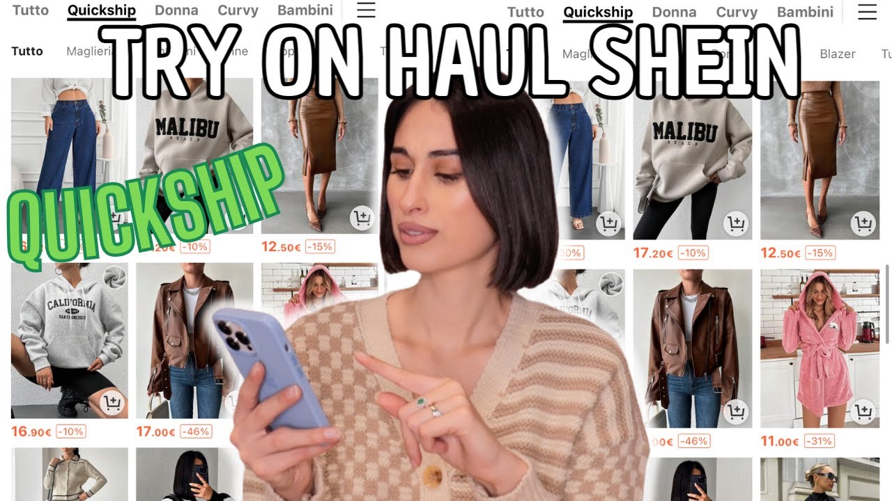 TRY ON HAUL SHEIN - QUICKSHIP - YouTube