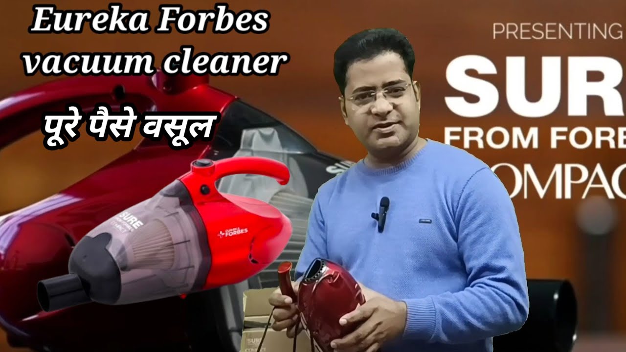 Eureka Forbes - sure from forbes compact vacuum cleaner| all ...