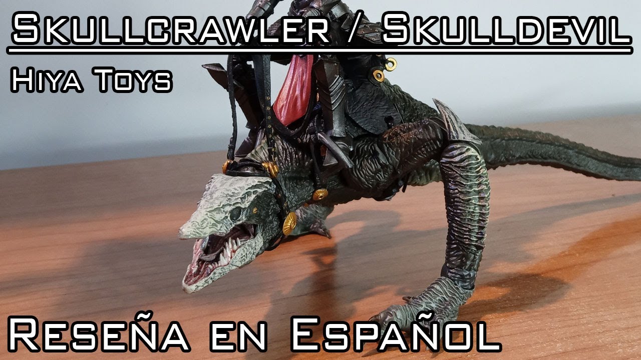 Reseña. Skullcrawler / Skulldevil, Hiya Toys. - YouTube