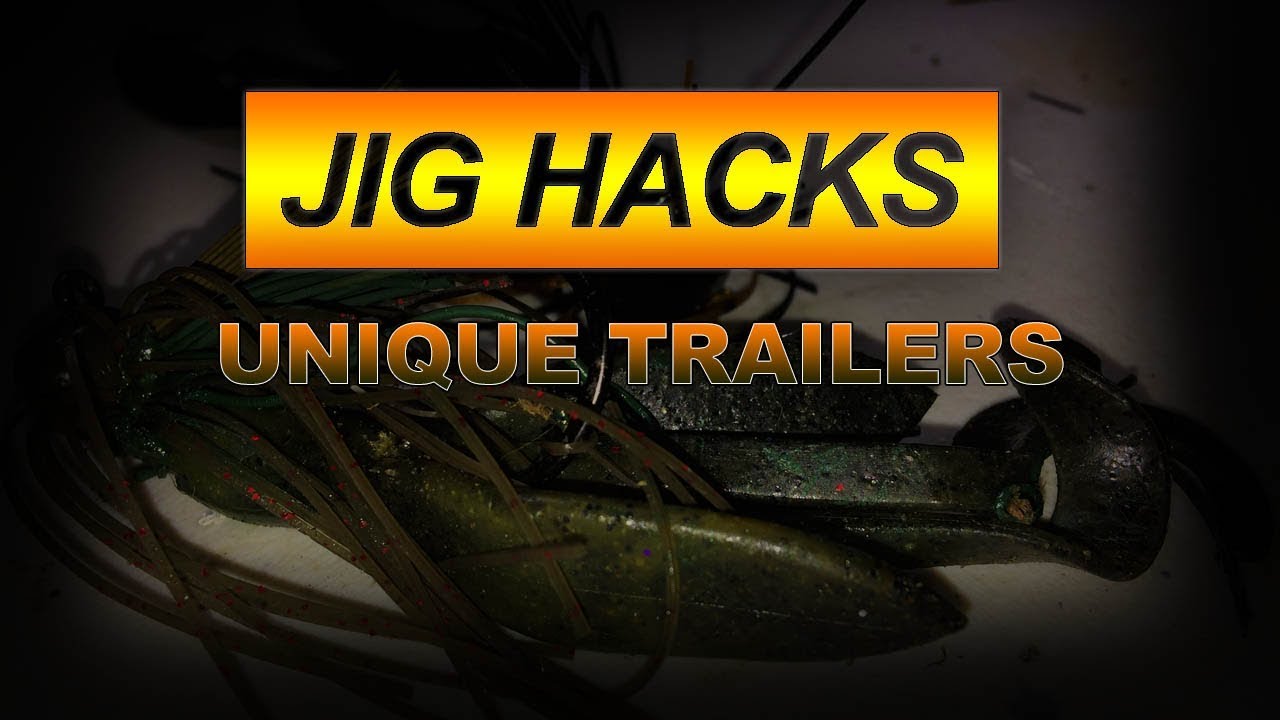 Unique Jig Trailers to Catch More Bass - YouTube