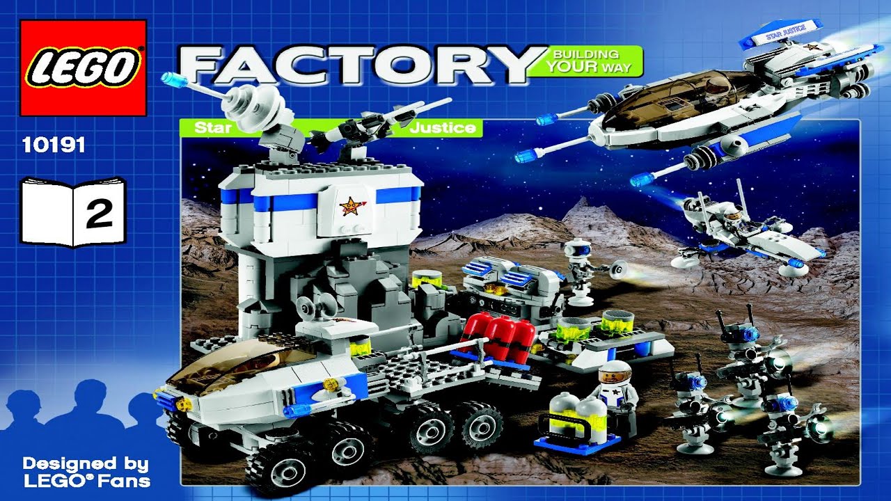 LEGO instructions - Factory - 10191 - Star Justice (Book 2) - YouTube