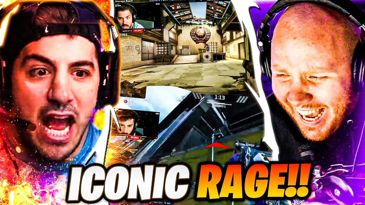 TIMTHETATMAN REACTS TO NICKMERCS MOST ICONIC RAGE MOMENTS - YouTube