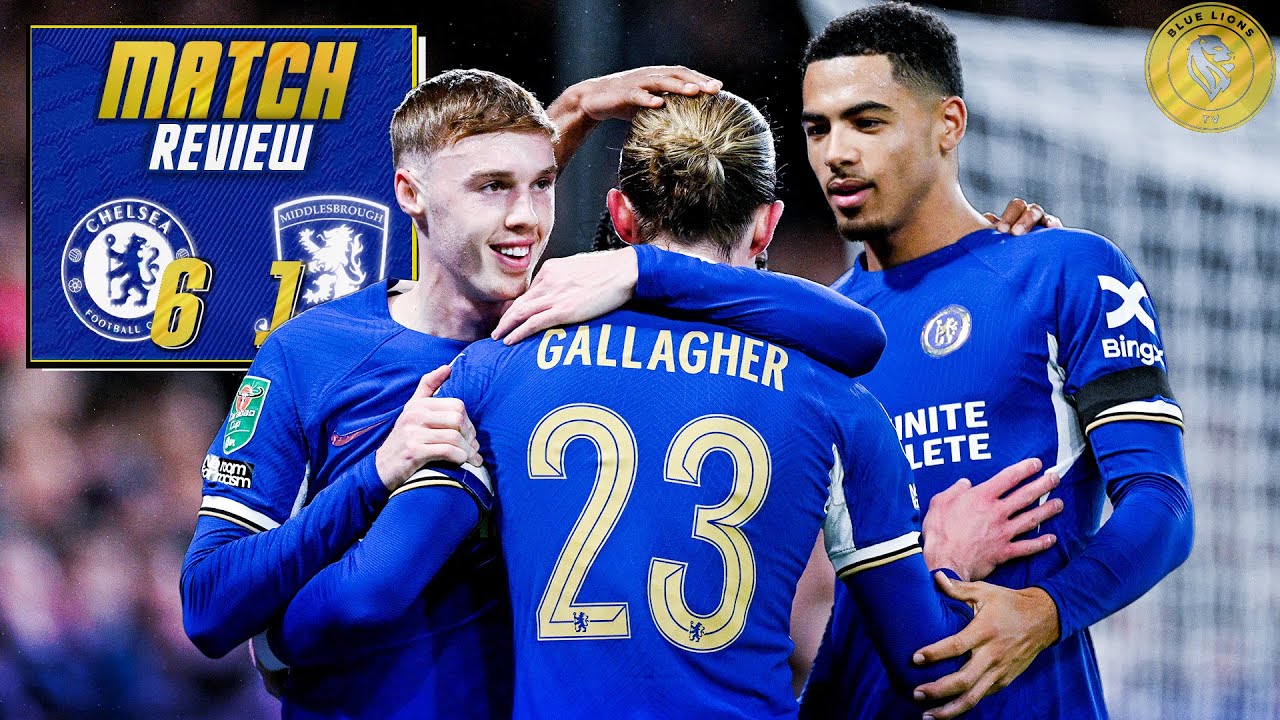 Chelsea 6-1 Middlesbrough || PERFECT Chelsea, PERFECT Pochettino ...