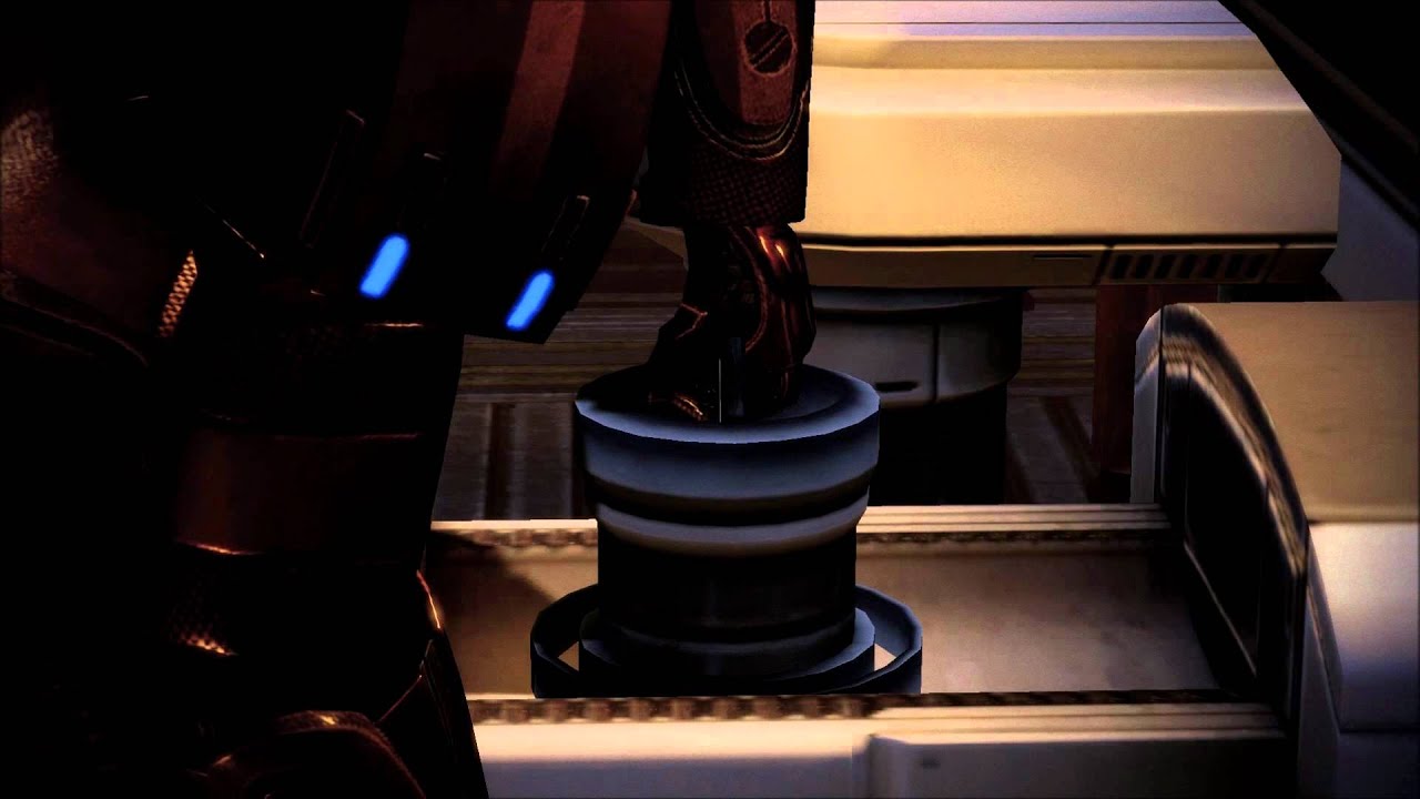 Mass Effect 2 DLC: Vulcan Station security mech - YouTube