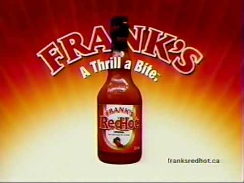 Franks RedHot Sauce Commercial Early 2000s - YouTube