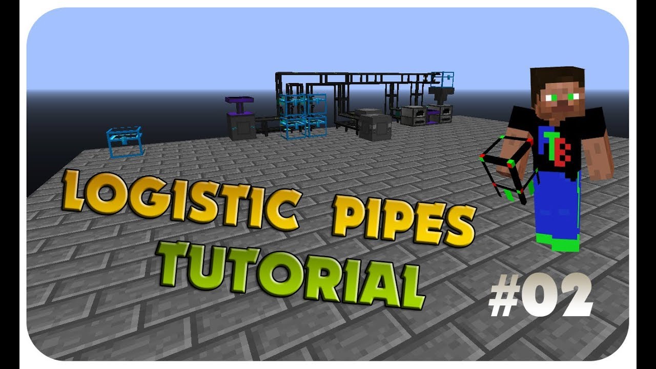 Logistic Pipes Tutorial #2 Autocrafting Basics German - YouTube