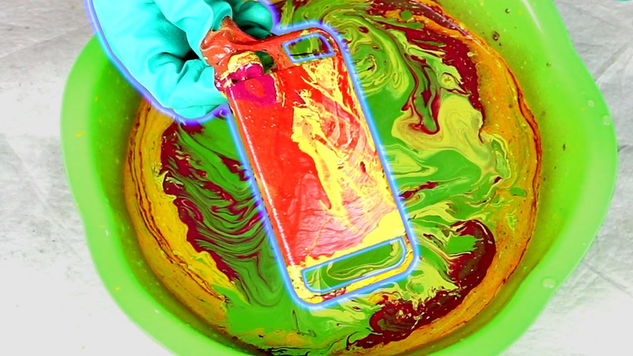 Hydro Dipping Phone Case Life Hack - YouTube