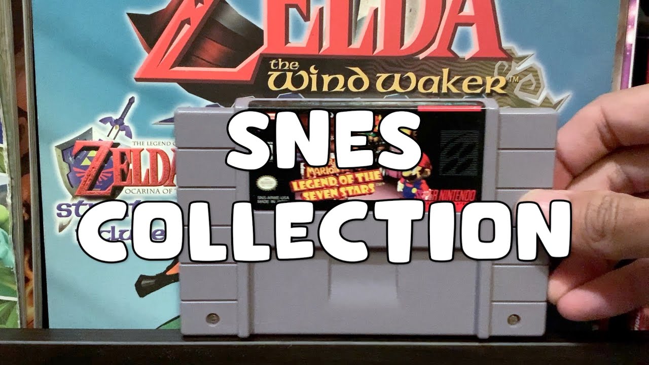 Super Nintendo Collection | SNES Collection - YouTube