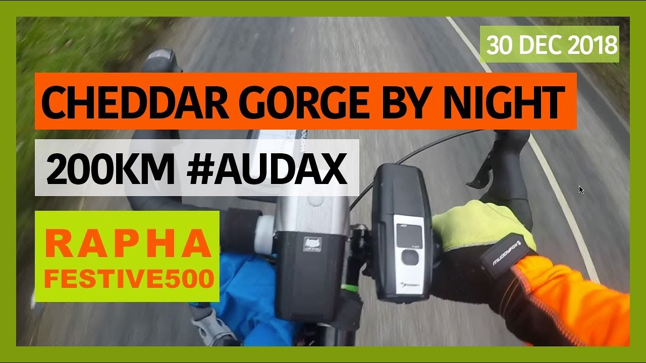 Cycling up Cheddar Gorge at Night!! DAY 4 /// Rapha #Festive500 - YouTube