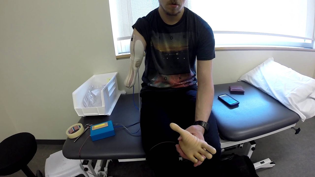 PART 2 Bionic arm training - YouTube