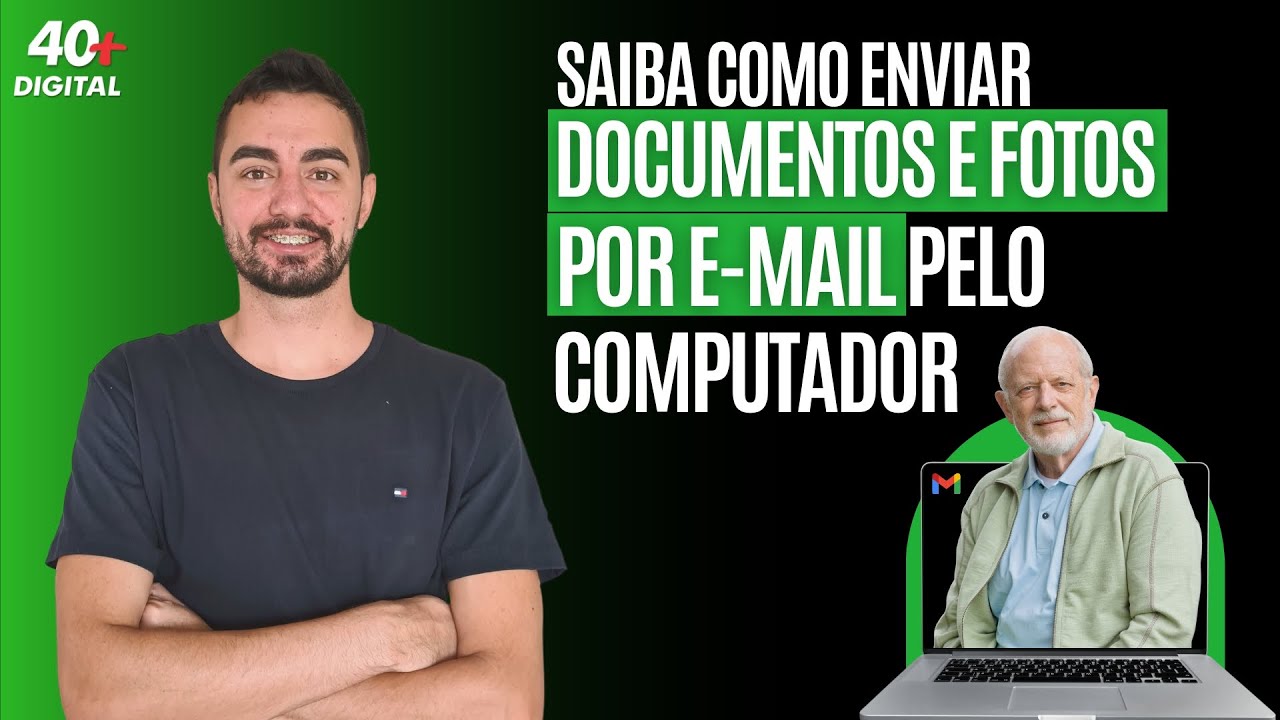 Saiba como enviar documentos e fotos por e-mail pelo computador - YouTube