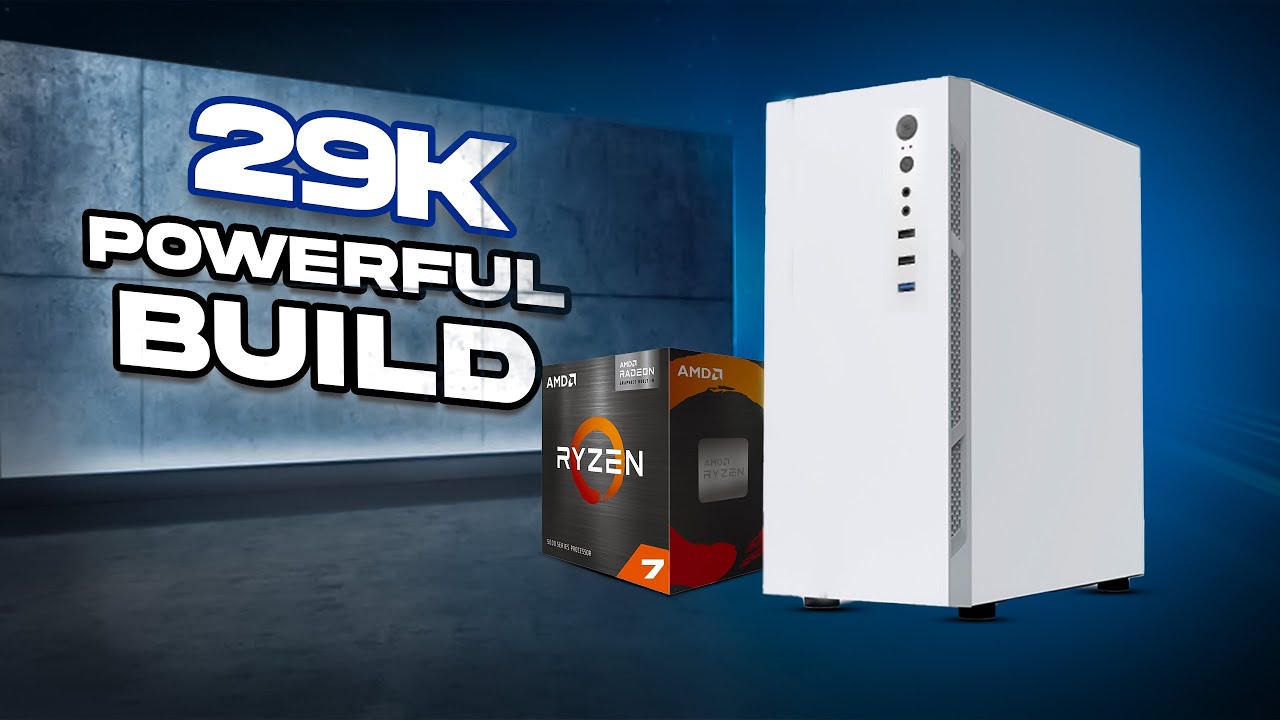 মাত্র 29k টাকায় Ryzen 5700G Gaming PC | Best for Gaming, Editing ...
