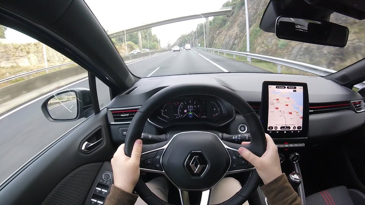 Renault Clio RS Line TCe 74 kW (2020) POV Test Drive - YouTube