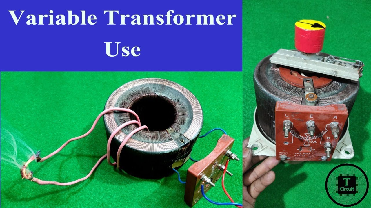 Variable Transformer Variac (Dimmer) Connection Variac Dimmer Turn ...