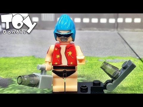 Lago 원피스 프랑키 사이보그 로봇 조선공 레고 짝퉁 미니피규어 Lego knockoff onepiece franky ...