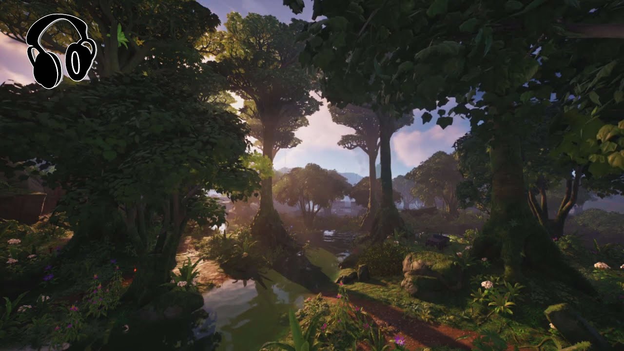 FORTNITE Ambient & Ambience Chapter 4 Season 3 [1 hour] Day - YouTube