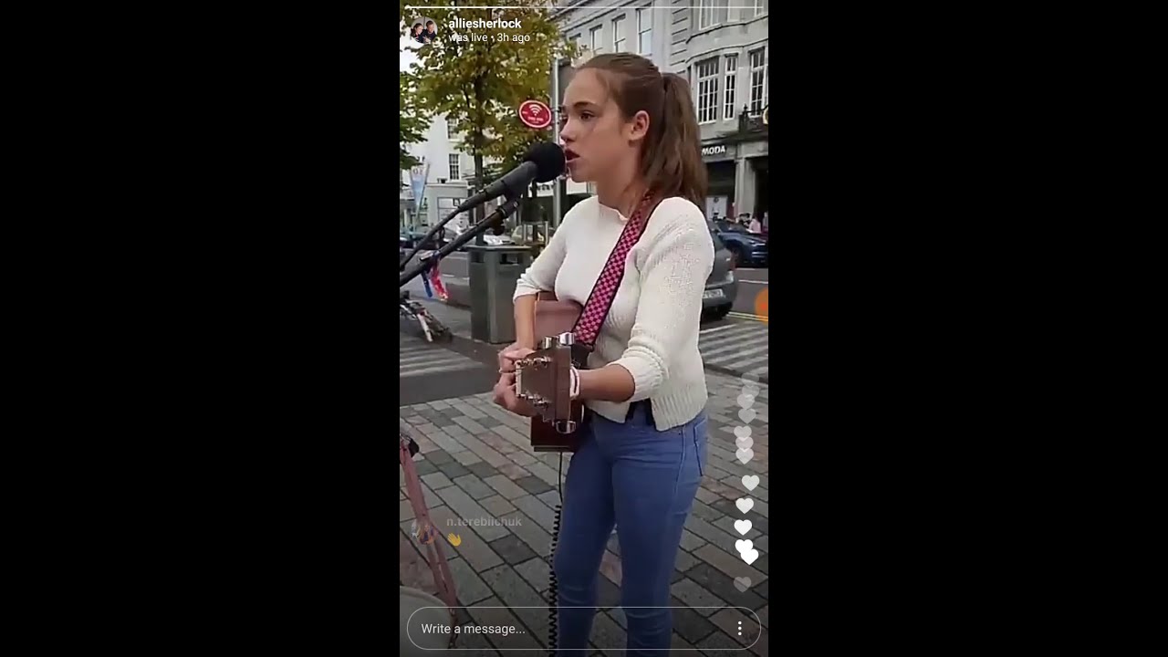 Allie Sherlock live on instagram 26th August 2018 - YouTube