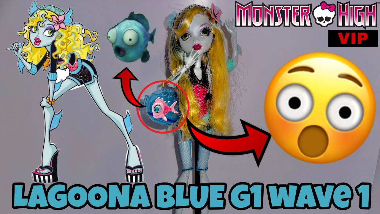 Lagoona Blue G1 Wave 1🐟💙| La Monster high básica MAS buscada! 🐚 ...