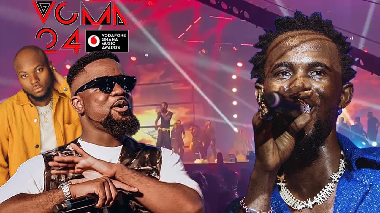 Sarkodie performance at VGMA24 ,Black Sherrif bagged home Artiste of ...