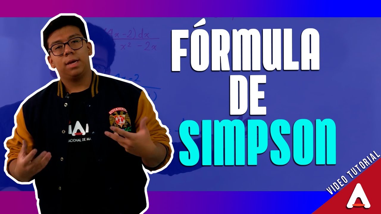 Métodos de la integral - Fórmula de simpson - YouTube