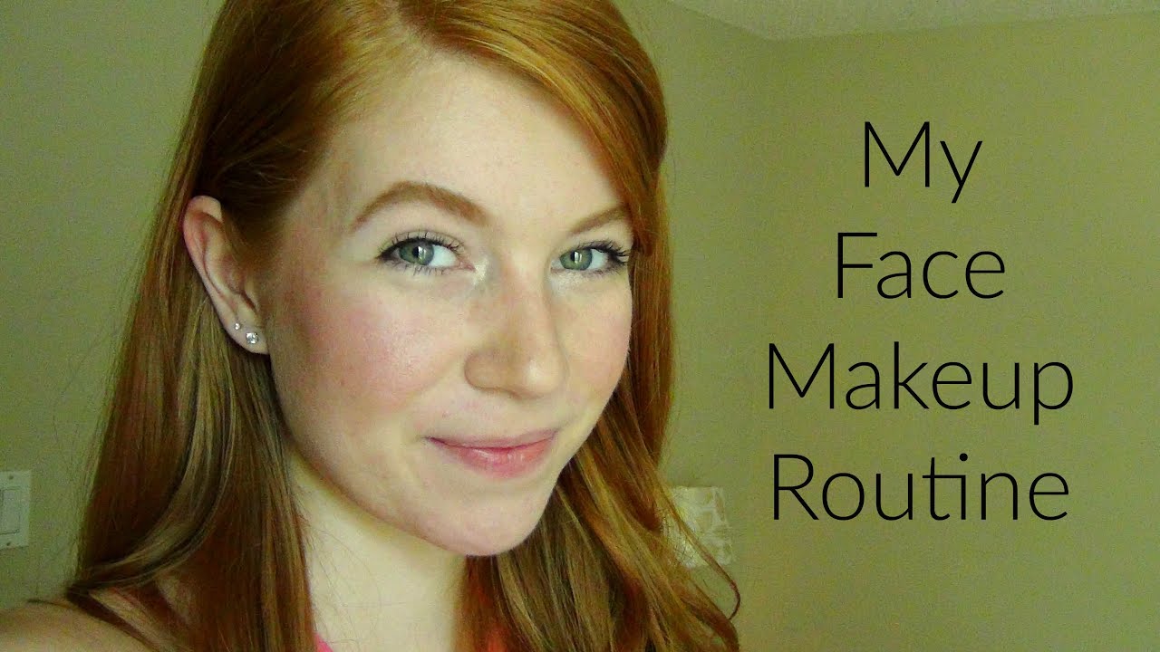 My Simple Face Makeup Routine! ♥ - YouTube