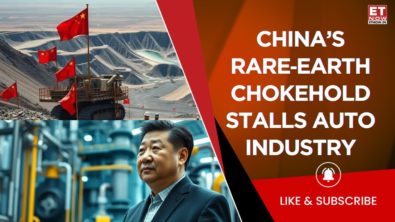 China’s Rare‑Earth Export Controls Threaten Global Auto Industry; FADA ...