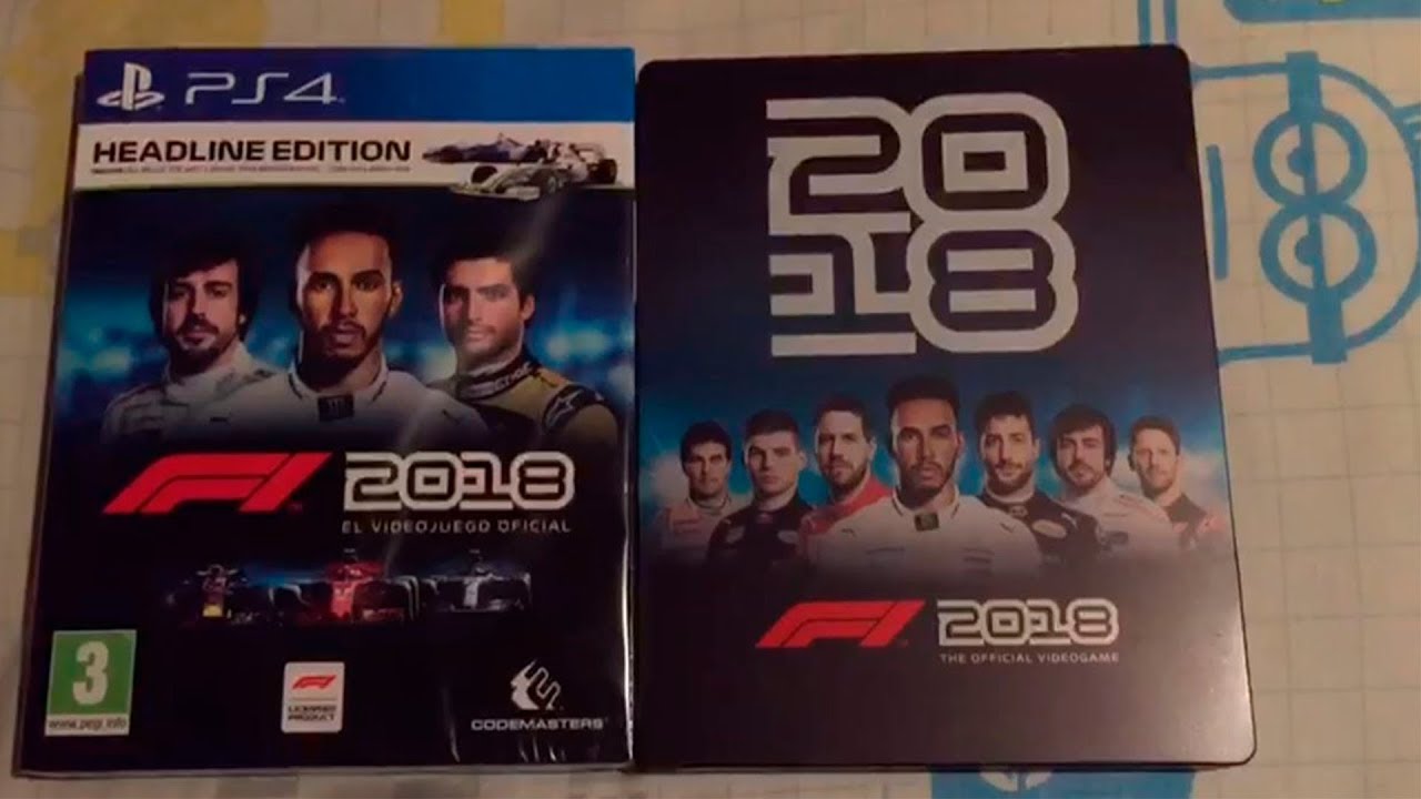 F1 2018 || HEADLINE EDITION || UNBOXING - YouTube