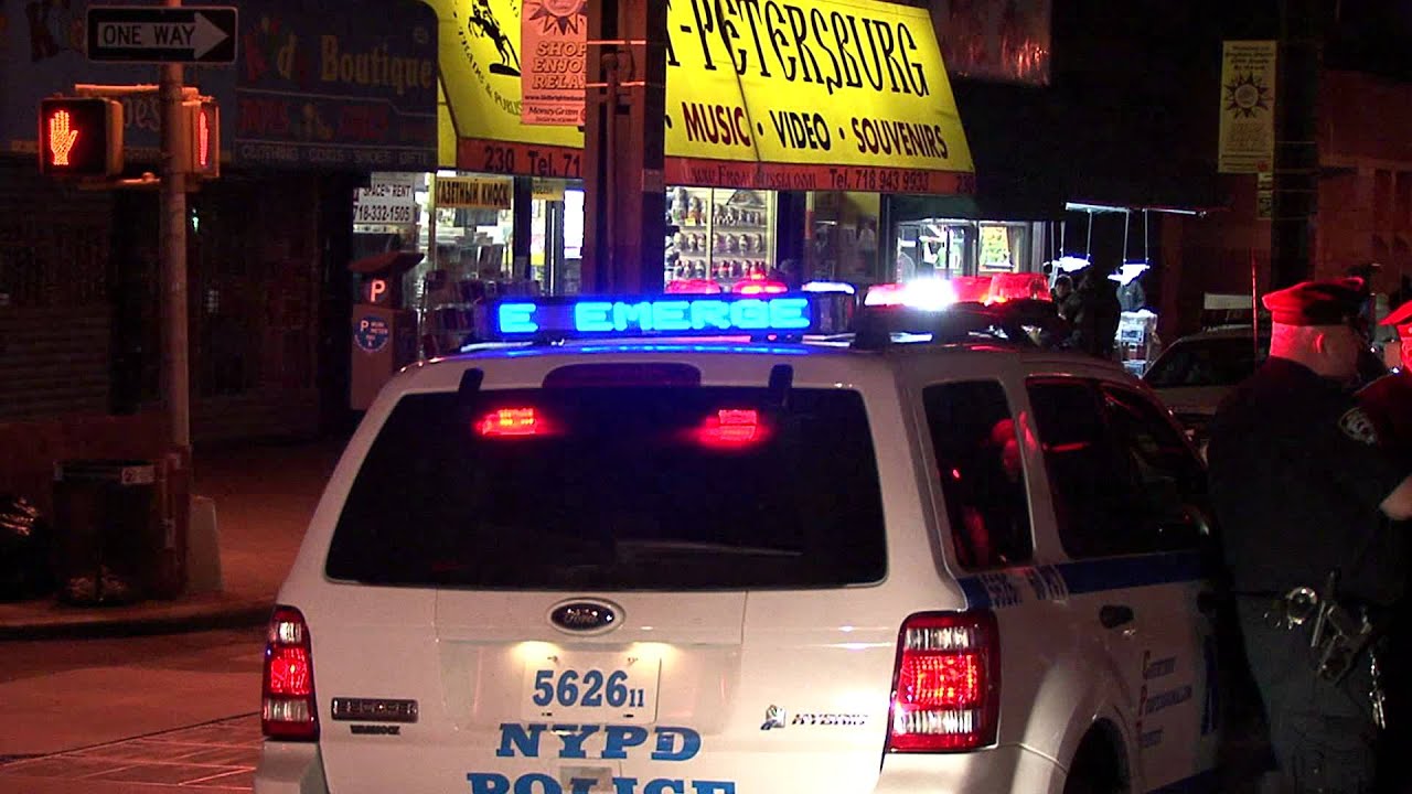 NYPD Message Bar on new NYPD Vehicle - YouTube
